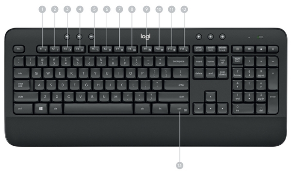 Getting Started - MK545 – Logitech Support + Download